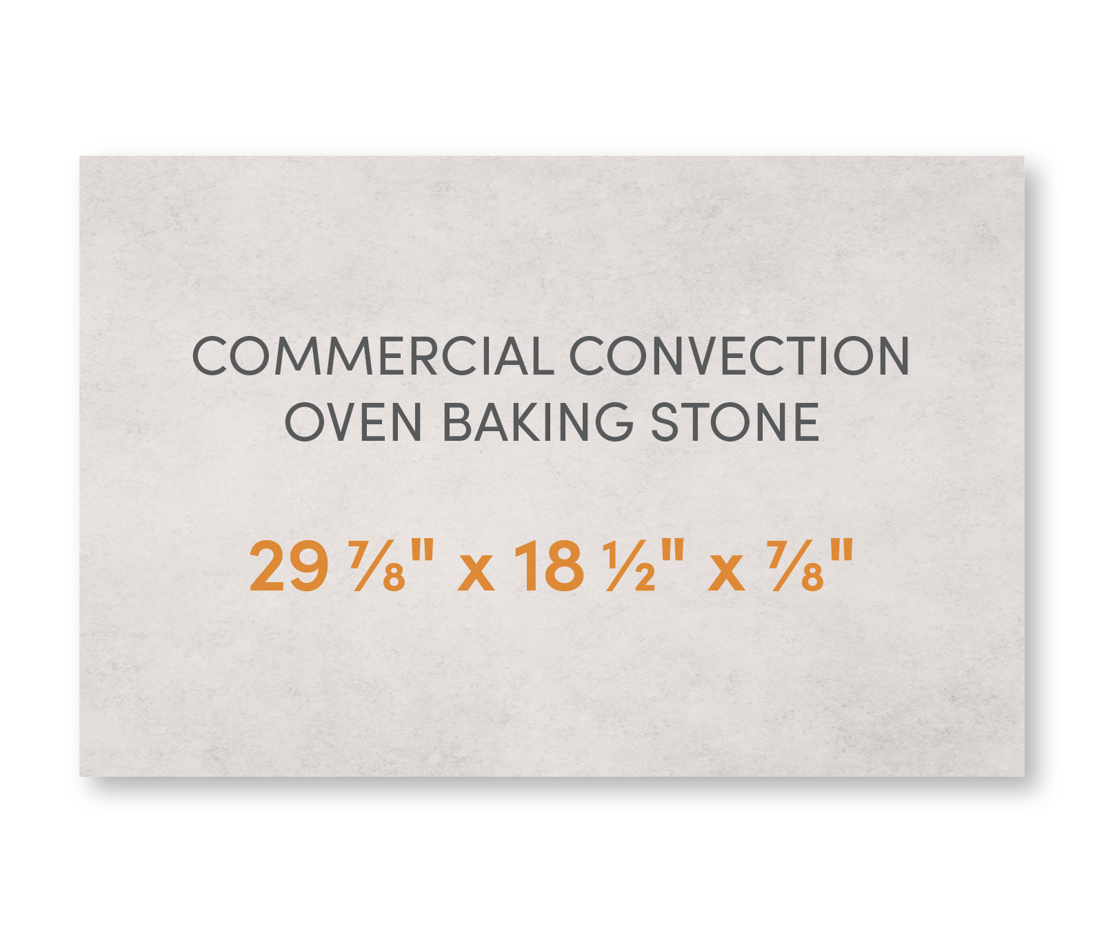 Commercial Convection Oven Baking Stone 29 7/8" x 18 1/2" x 7/8 ...